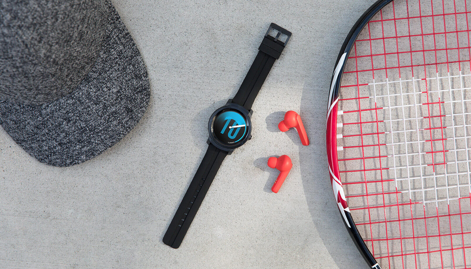 TicWatch E2 - A smartwatch boasts a waterproof rating of 5 ATM making ...